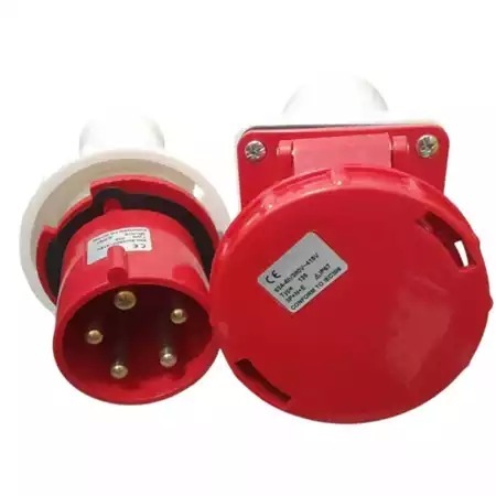 Jual Wan Dao - 1SET (SEPASANG MALE - FEMALE) 5 PIN 63 AMPERE 415V IP67 ...