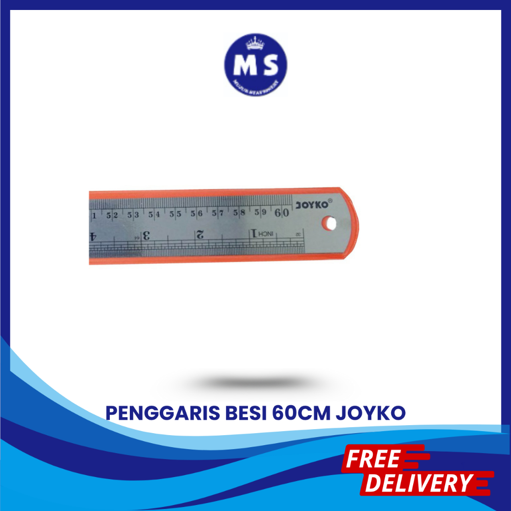 Jual PENGGARIS BESI 60CM JOYKO RL-ST60 | Shopee Indonesia