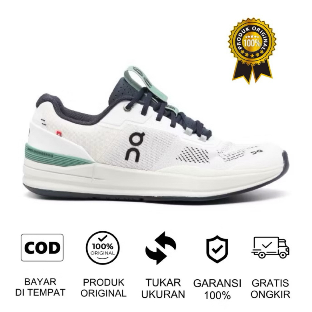 Jual SEPATU RUNNING ON CLOUD THE ROGER PRO FEDERER WHITE GREEN ORIGINAL ...
