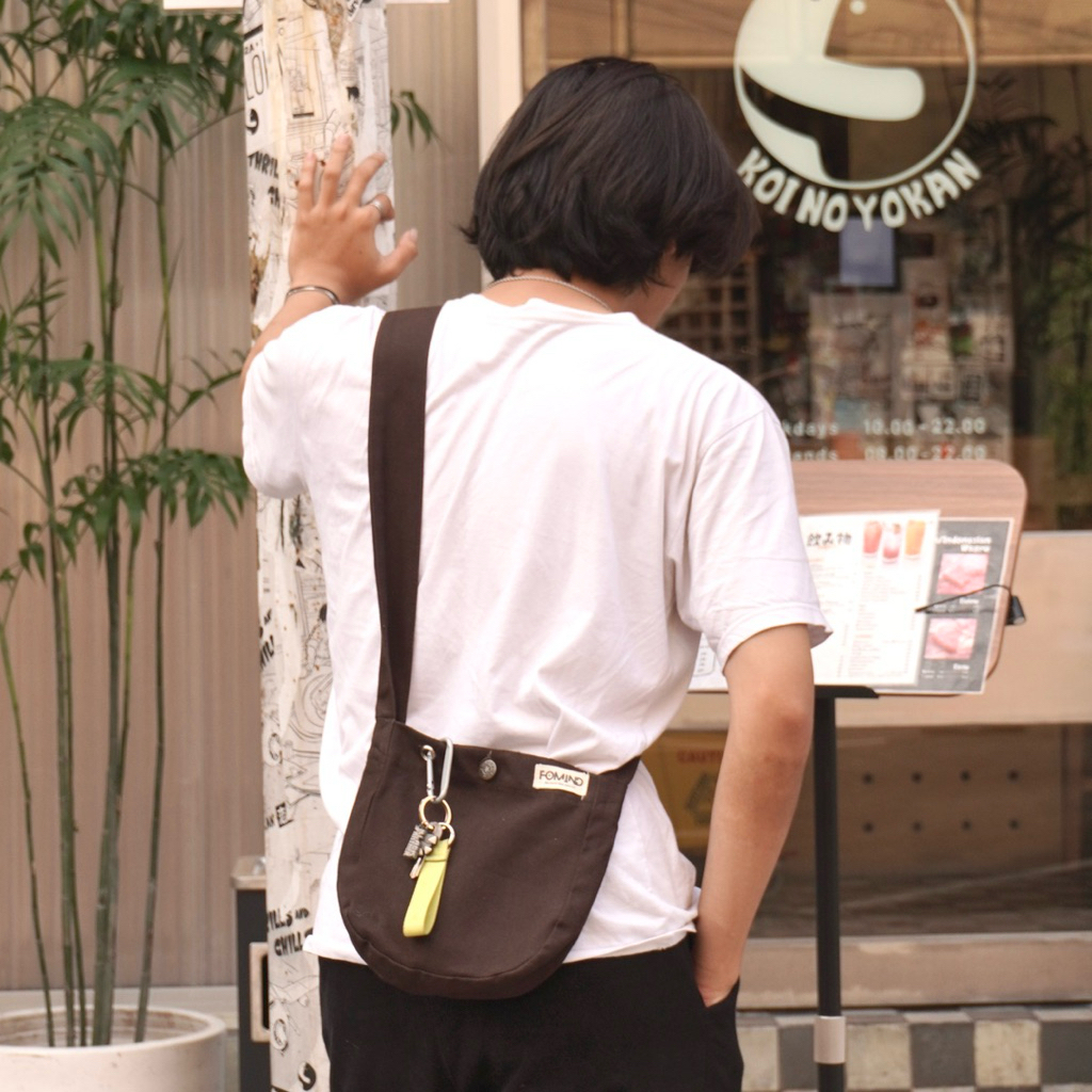 Jual FOMIND MONO BAG VOL II - Sling Bag Kanvas Tas Selempang Kanvas ...