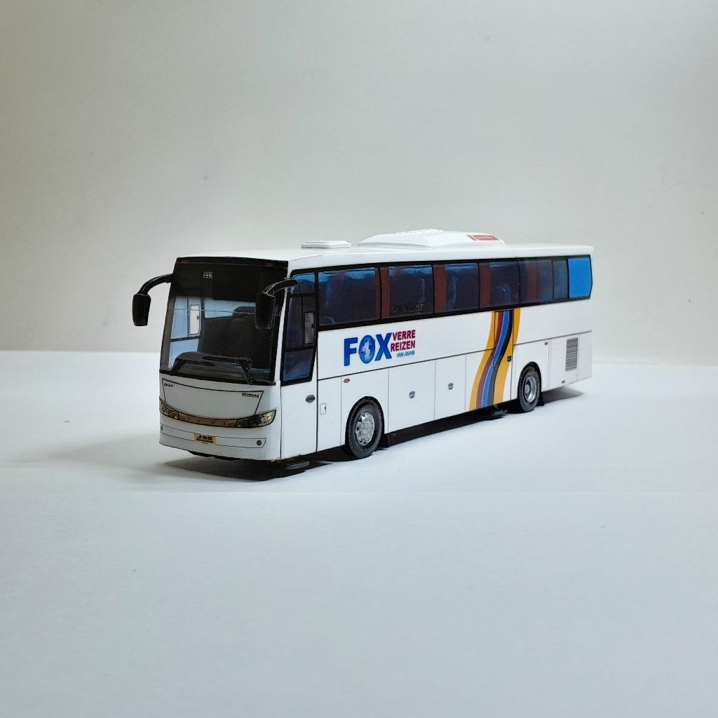Jual Custom Miniatur bus FOX body NEOPLAN V6 skala 1:64 | Shopee Indonesia