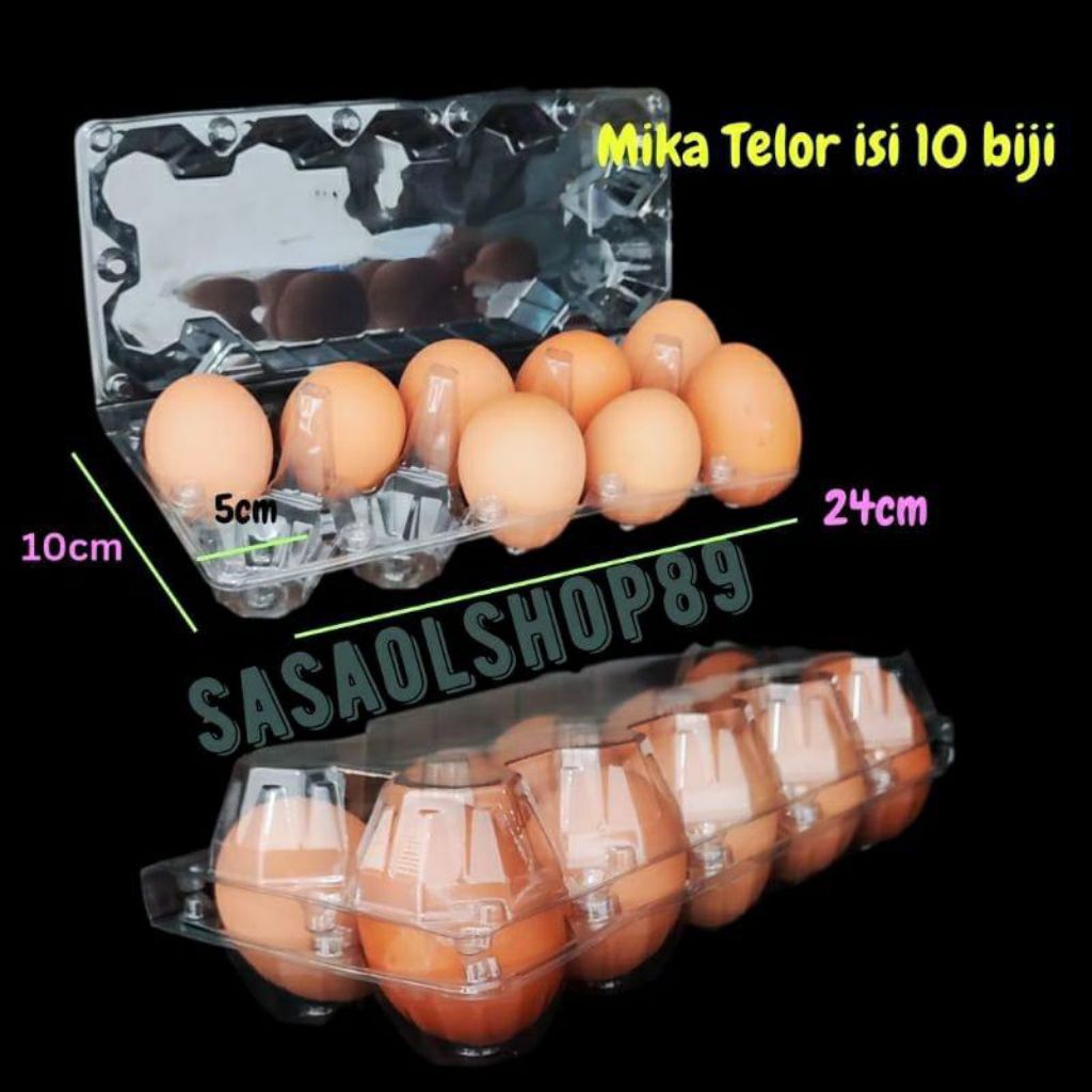 Jual MIKA TELOR 4,6,10 BERKANCING TEBAL PER (25 PCS) | Shopee Indonesia
