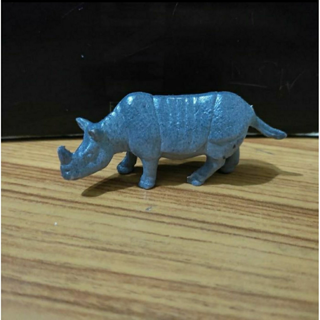 Jual miniature rhino figure E wildlife animals | Shopee Indonesia