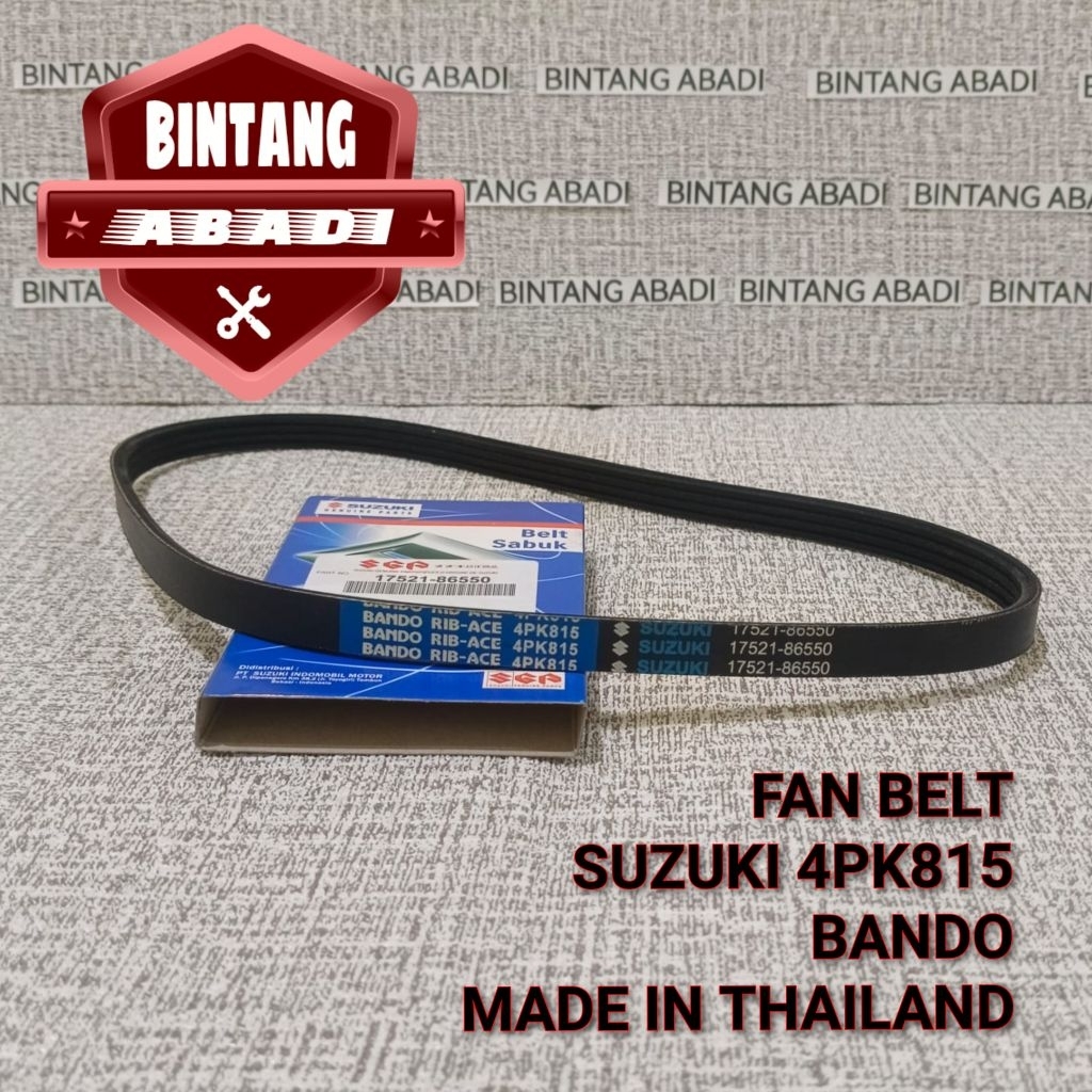 Jual FAN BELT FUTURA APV FAN BELT SX4 SWIFT FUTURA FAN BELT SUZUKI ...
