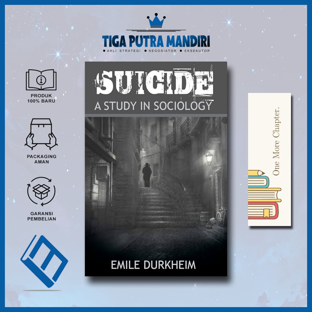 Jual Suicide: A Study in Sociology by Emile Durkheim (English) | Shopee ...