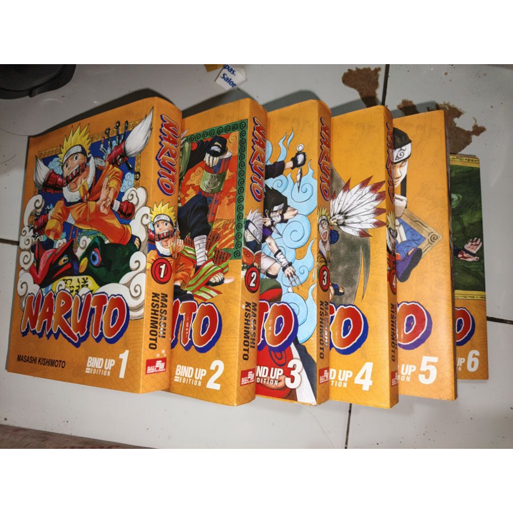 Jual naruto bind up 1-6 (kolpri) | Shopee Indonesia