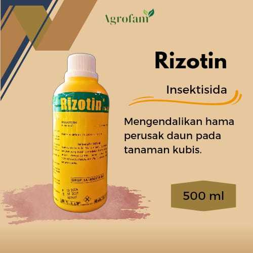 Jual INSEKTISIDA RIZOTIN 100EC 500ML PEMBASMI HAMA TANAMAN | Shopee ...
