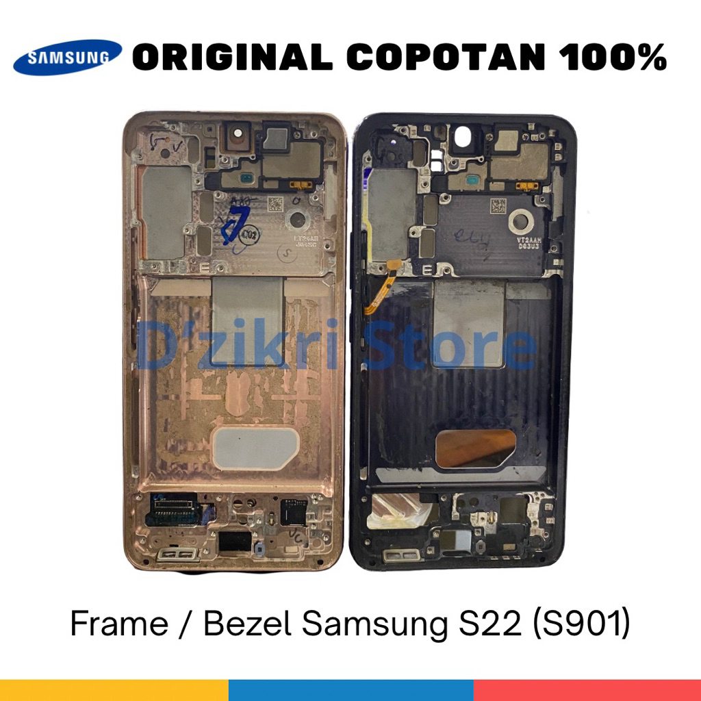 Jual FRAME / BEZEL SAMSUNG GALAXY S22 (S901) ORIGINAL COPOTAN 100% ...