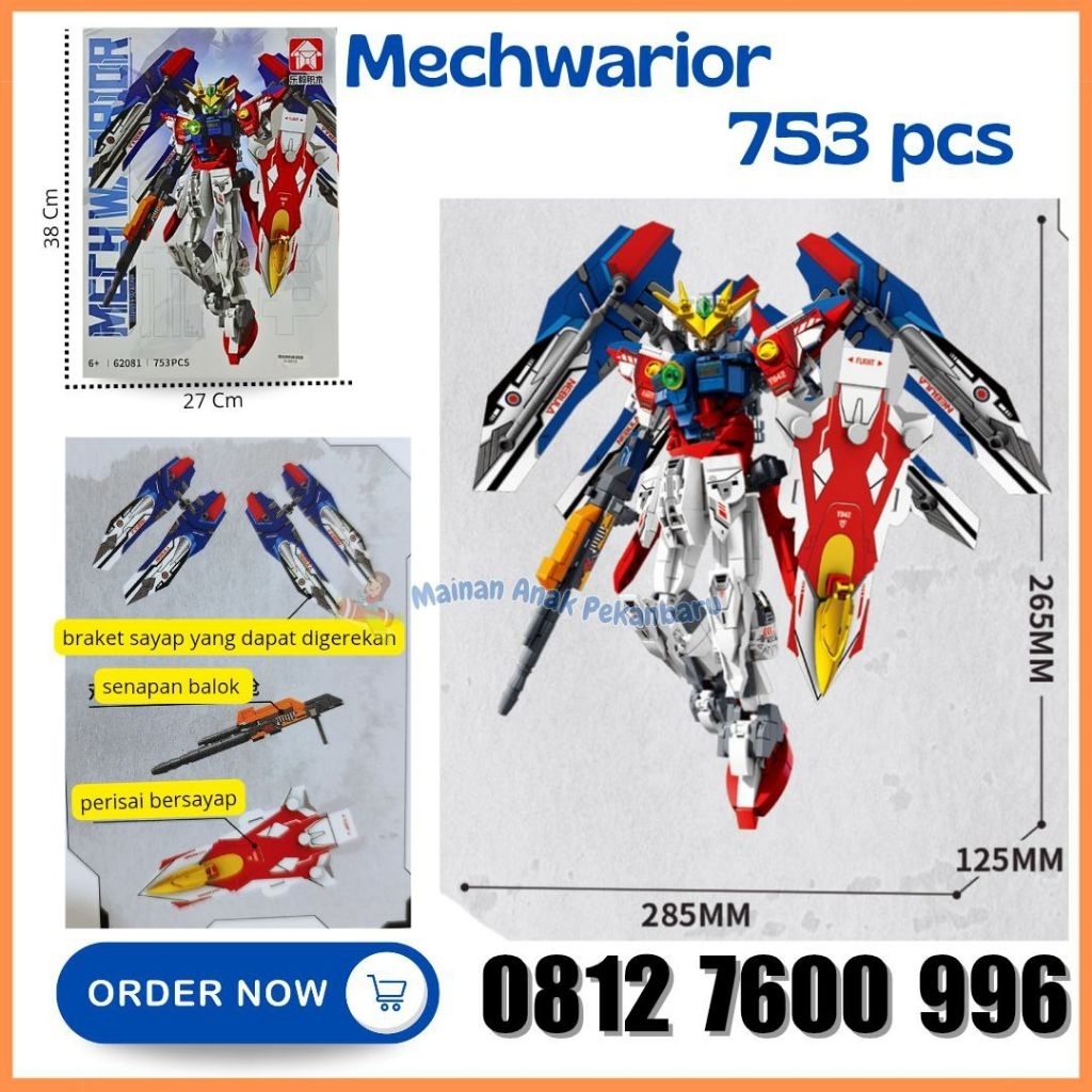 Jual Lego Gundam Mechwarior 753 Pcs -Koleksi Robot Gundam Sayap ...