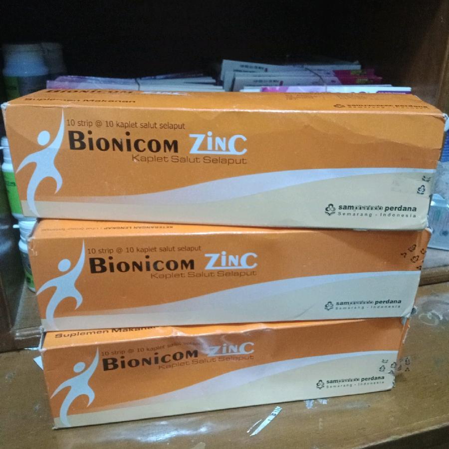 Jual Bionicom zink supplement multivitamin | Shopee Indonesia