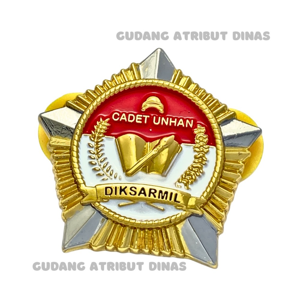 Jual PIN CADET UNHAN LUXURY / PIN DASAR MILITER KADET UNHAN / KADET ...