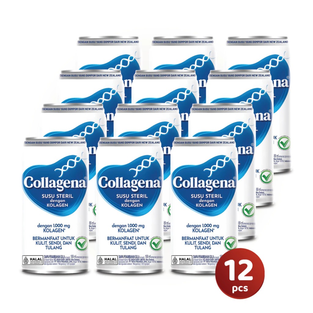 Jual Collagena Susu Steril Kolagen 12 kaleng | Shopee Indonesia