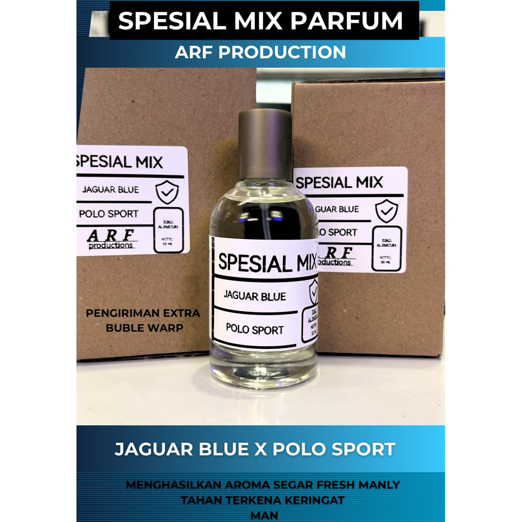Jual [ARF] MIX PARFUM TAHAN LAMA // J*GUAR BLU X P*LO SP*RT ...