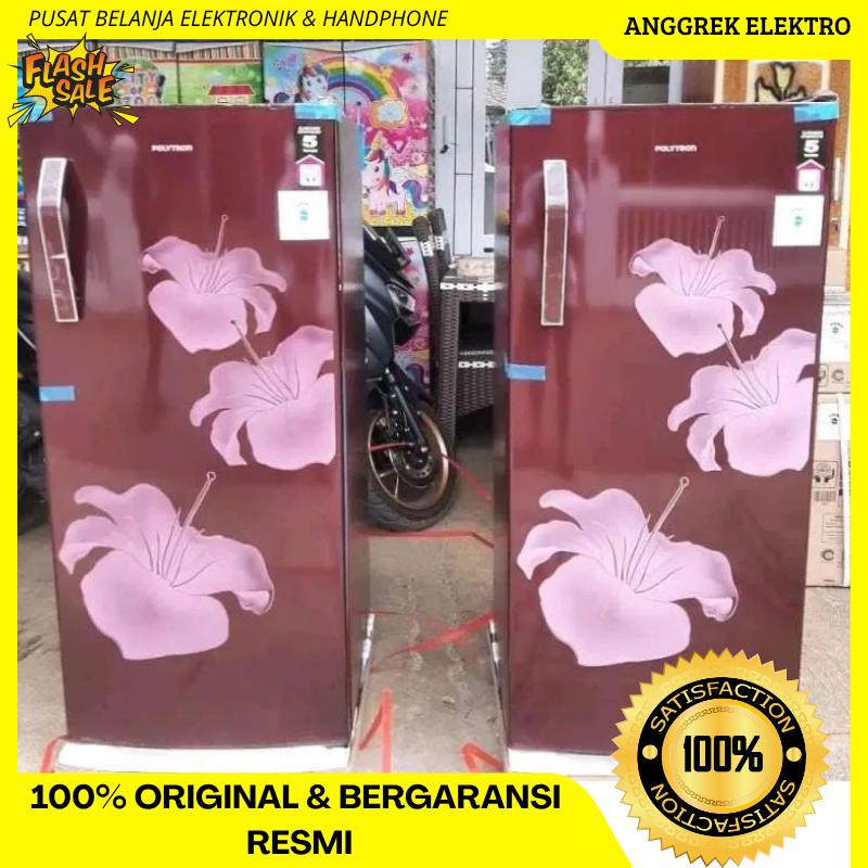 Jual Polytron Kulkas 1 Pintu PRB 186 180Liter garansi resmi | Shopee ...
