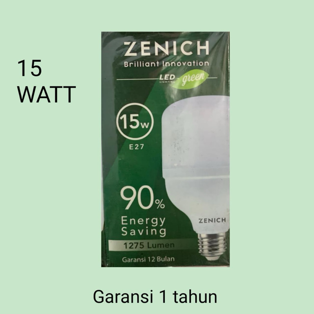 Jual Lampu Led Zenich 15 WATT Harga murah nyala terang ,Garansi 1 Tahun ...