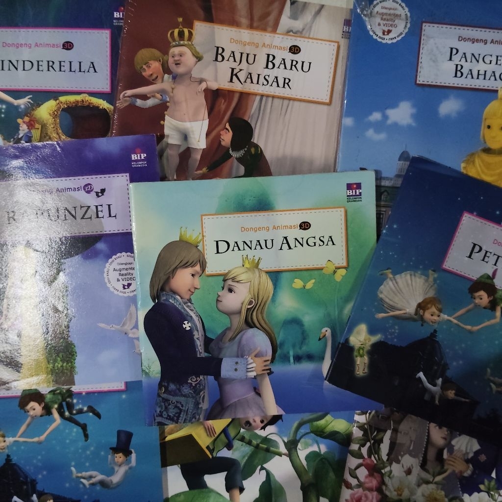 Jual Buku Original • Dongeng Anak Klasik Animasi 3D / Cinderella ...