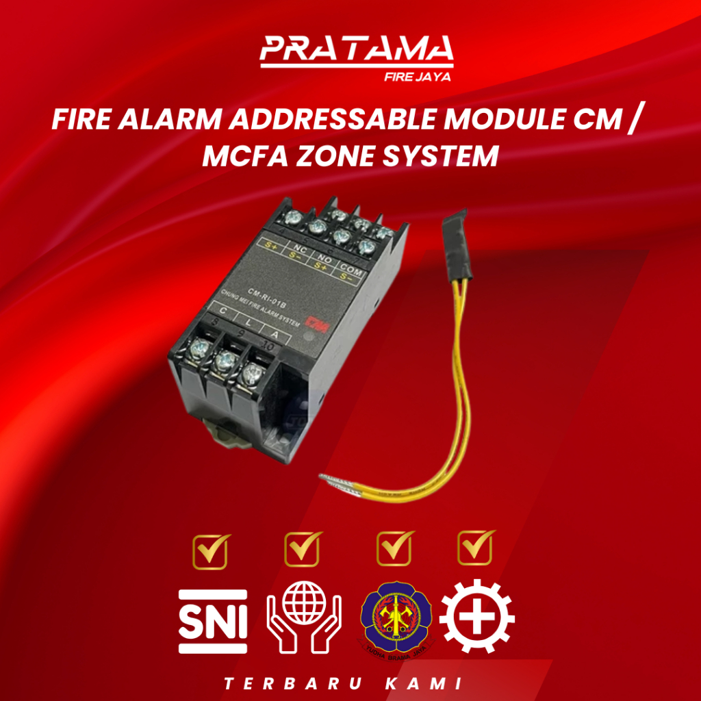 Jual FIRE ALARM ADDRESSABLE MODULE CM / MCFA ZONE SYSTEM PRATAMA FIRE ...