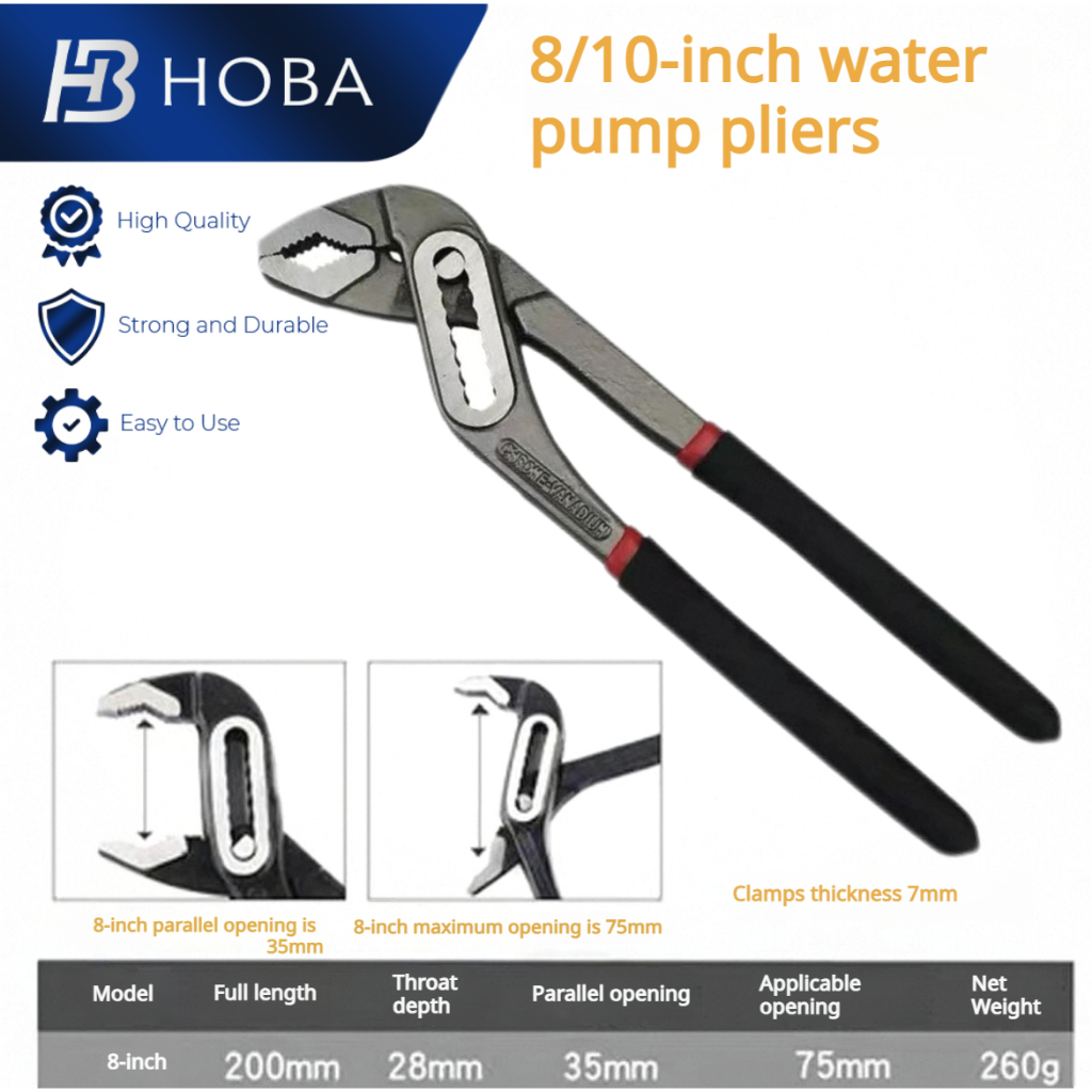 Jual Tang pompa air 8 /10 inci tang pipa terbuka universal multifungsi ...