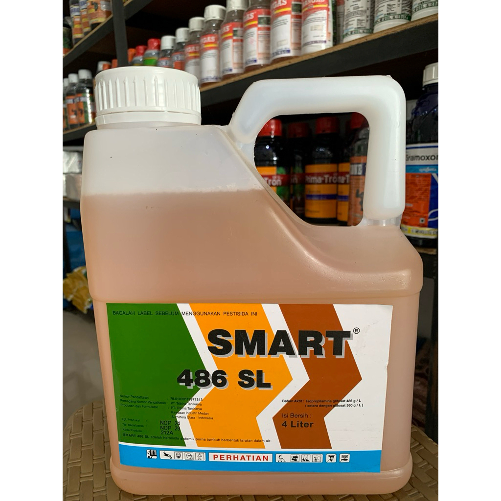 Jual Herbisida SMART 486 SL racun rumput sistemik sampai ke akar ...