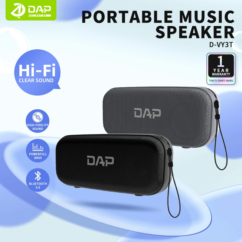 Jual DAP D-VY3T Bluetooth 5.3 Speaker Portable Wireless Sound Hi-Fi ...