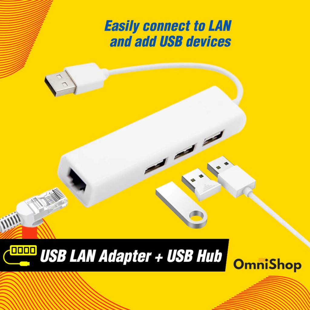 Jual Kabel Converter Adapter USB 2.0 To Ethernet LAN UTP RJ45 with USB ...