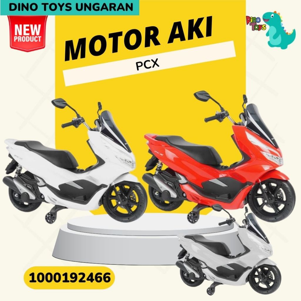 Jual Motor Aki Anak PCX M988 DINO TOYS UNGARAN MOTOR AKI PCX | Shopee ...