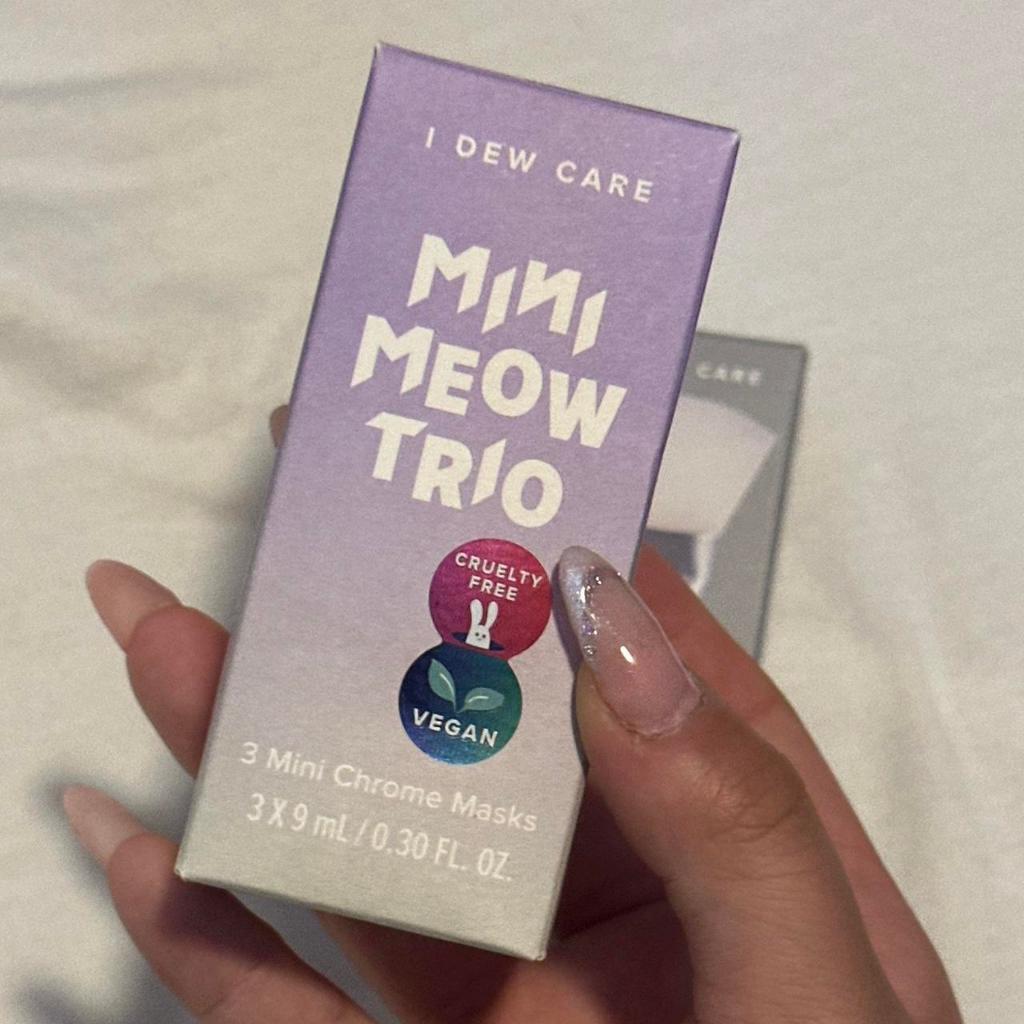 Jual I DEW CARE Mini Meow Trio 3 mini chrome masks | Shopee Indonesia