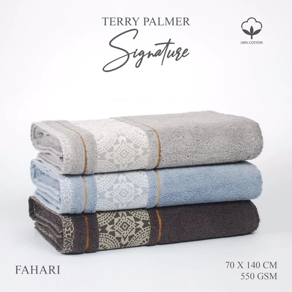Jual Handuk Mandi Dewasa Signature Fahari by Terry Palmer ukuran 70 x ...