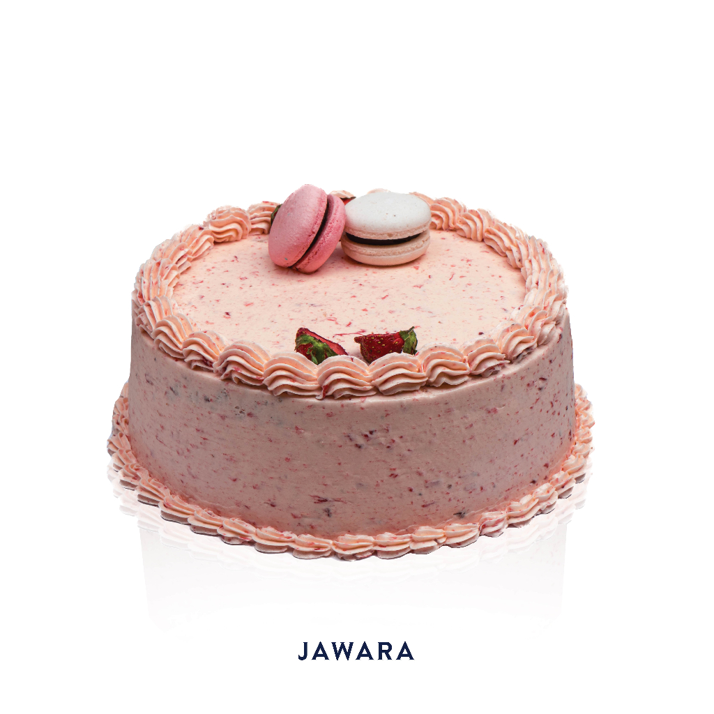 Jual Strawberry Shortcake | Jawara Roti & Kue | 20 cm | Kue Ulang Tahun ...
