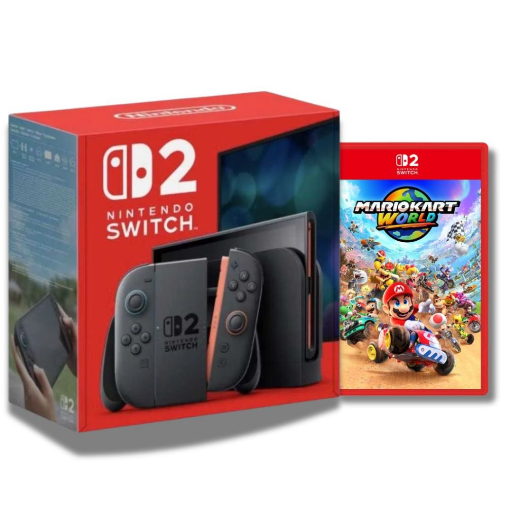 Jual Nintendo Switch 2 Console Bonus Game Mario Kart World / switch 2 ...