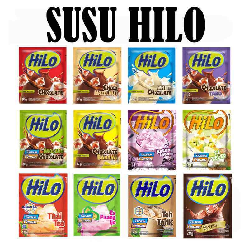 Jual Hi Lo 1 renceng isi 10 sachet Rasa | Susu Hilo Murah Promo ...