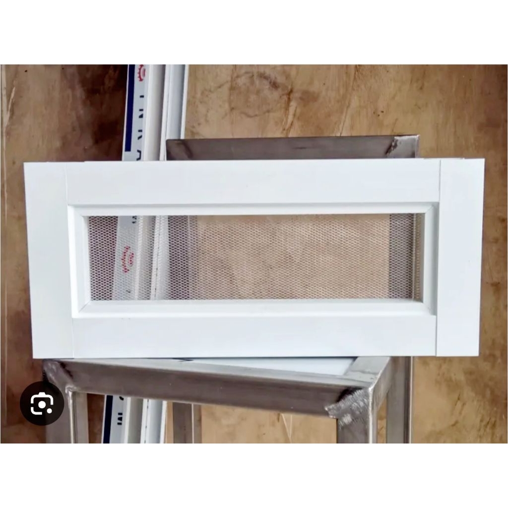 Jual Jendela Kusen aluminium + kawat nyamuk siap pakai | Shopee Indonesia
