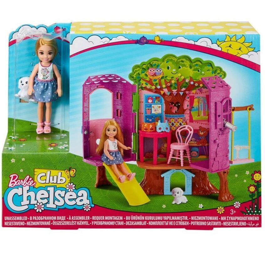Jual Mattel Barbie Chelsea Tiki Hut kedai rumah pinggir pantai tree ...