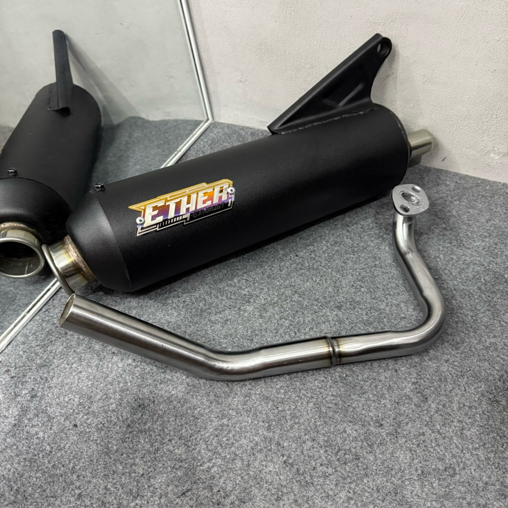 Jual KNALPOT ETHER EXHAUST TIPE E2 BUAT SEMUA MOTOR MATIC | Shopee ...