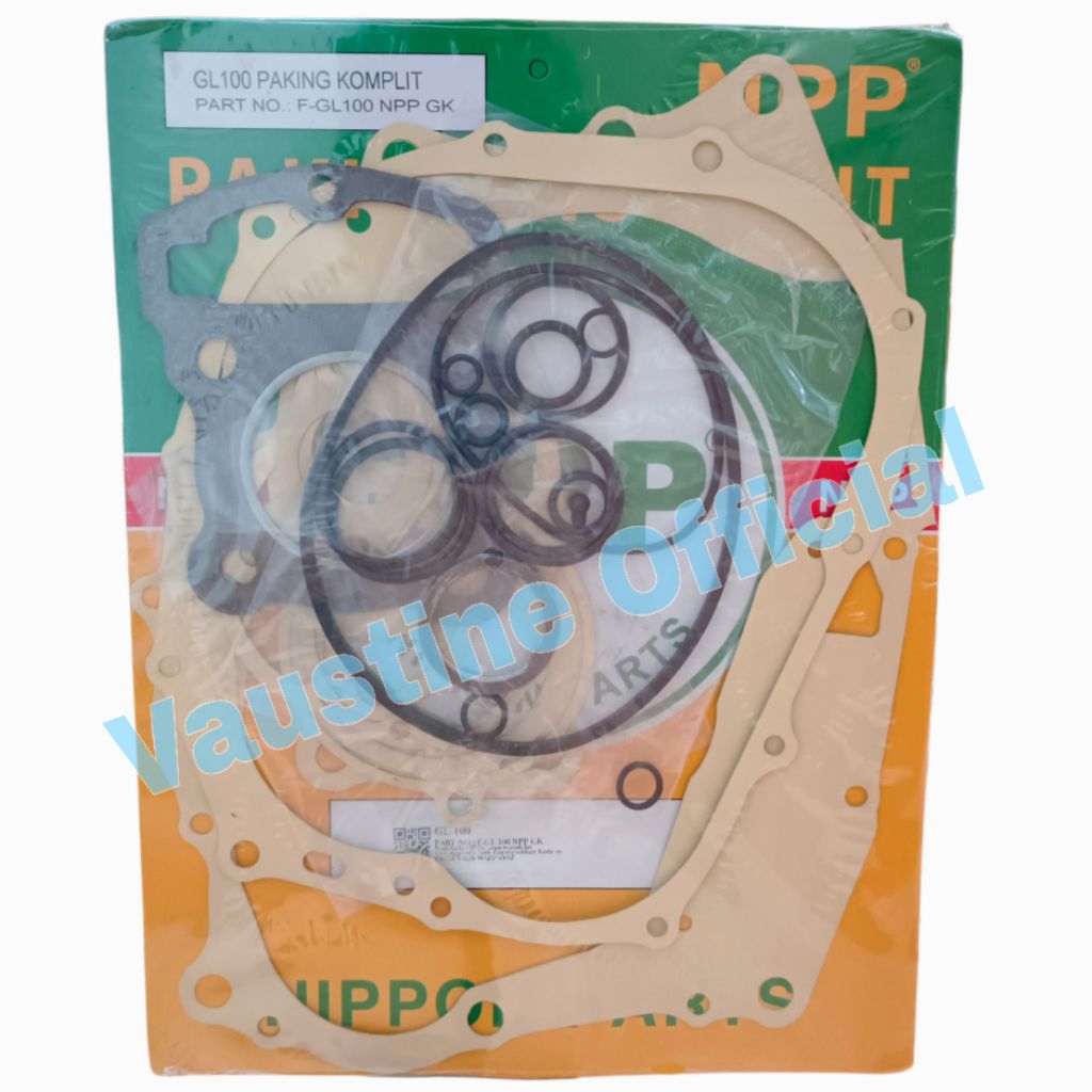Jual PAKING GASKET FULLSET FULL SET GL 100 CB 100 ORI NPP | Shopee ...