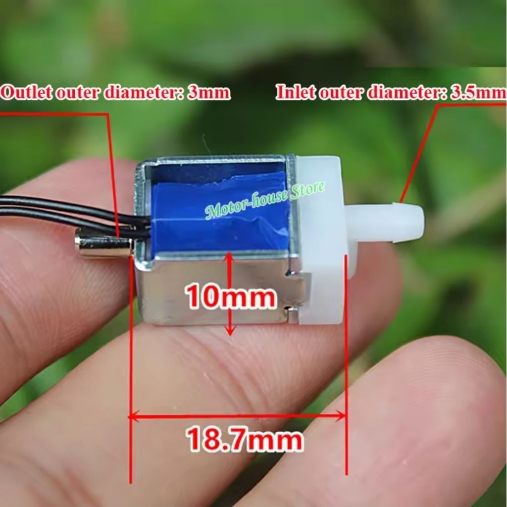 Jual DC 3.7V-5V, micro solenoid valve, normally open small solenoid ...