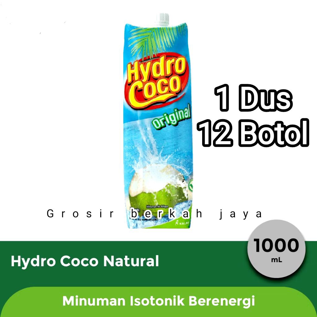 Jual Hydro coco 1 liter (1Dus isi 12pcs) | Shopee Indonesia