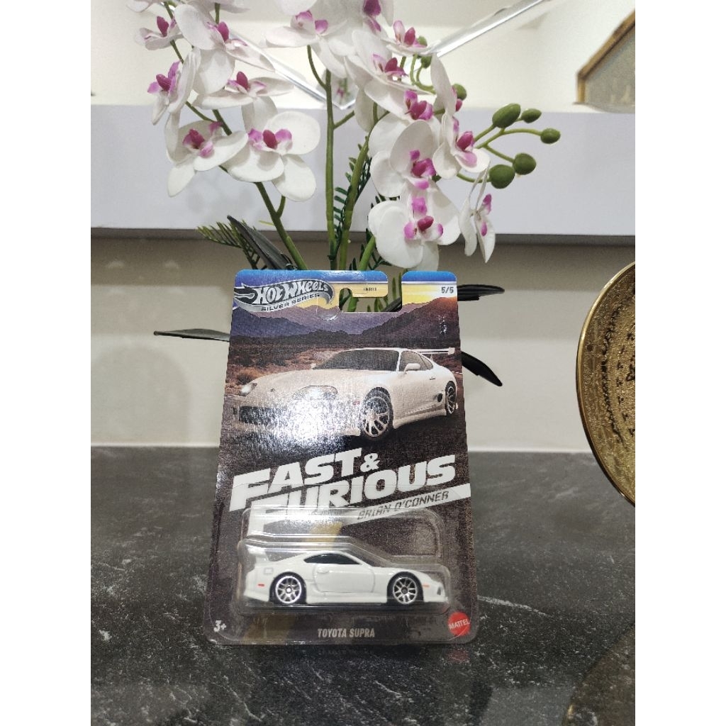 Jual Hotwheels Toyota Supra White Fnf Brian Series | Shopee Indonesia