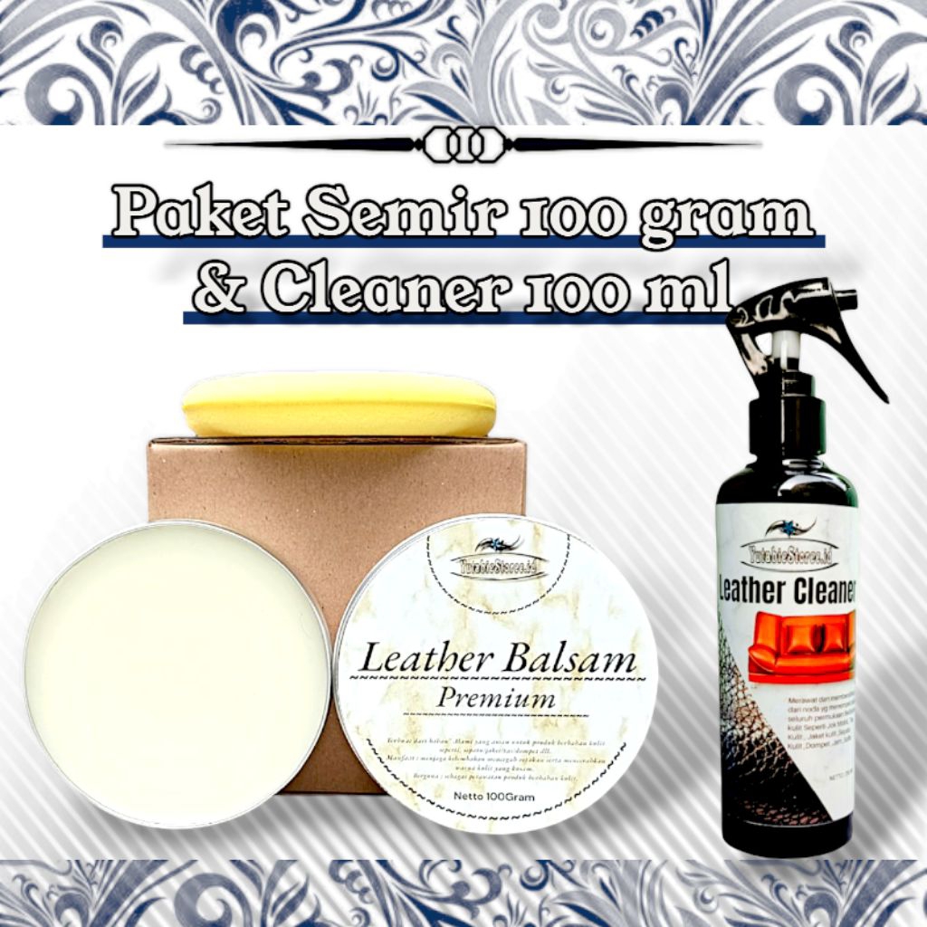 Jual paket semir sepatu kulit / Pelembab tas kulit/jaket kulit ...