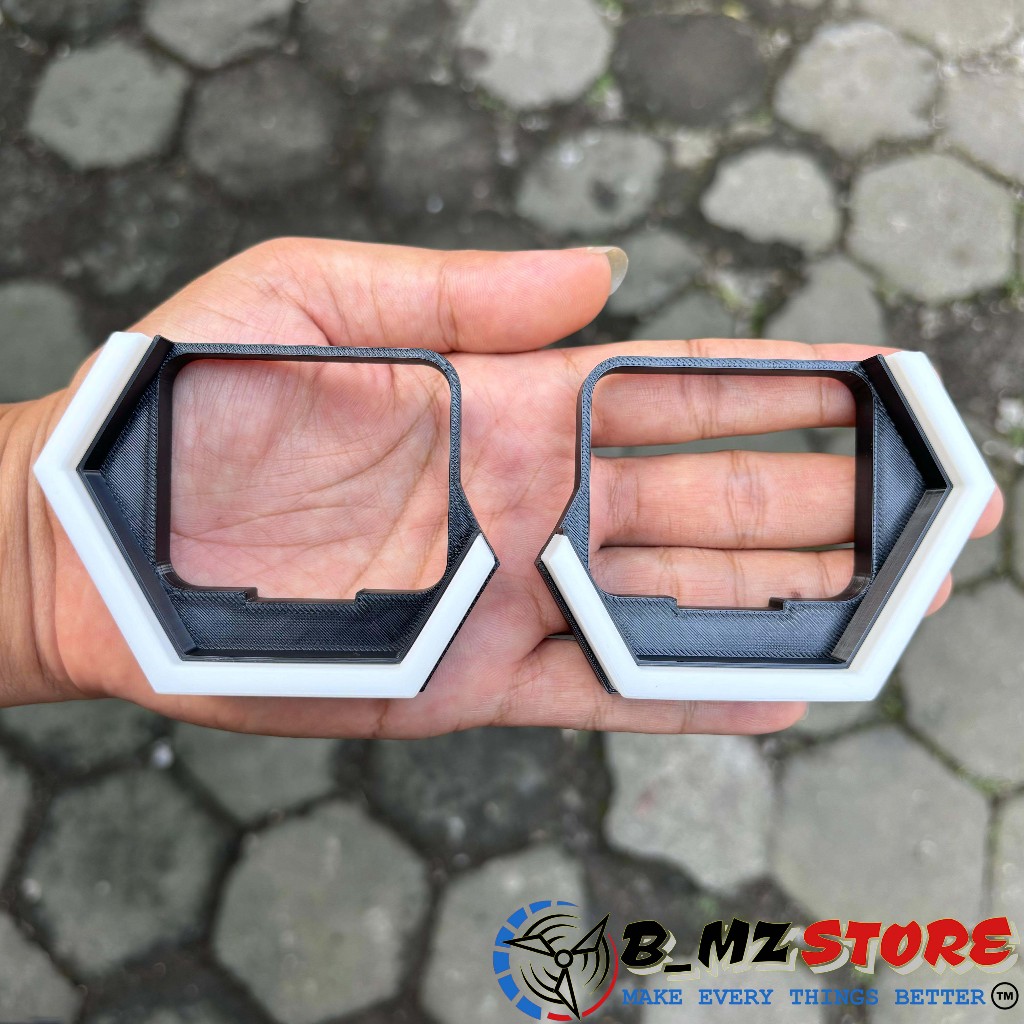 Jual Shroud Biled 1.5 Inch 5D BMW - Bulat - Hexagon - Taichi - Casing ...