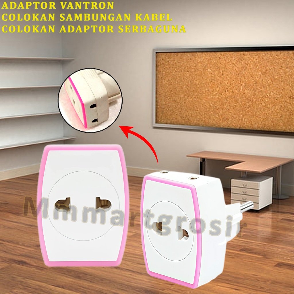 Jual Adaptor Vantron / Colokan Sambungan Kabel / Colokan Adaptor ...