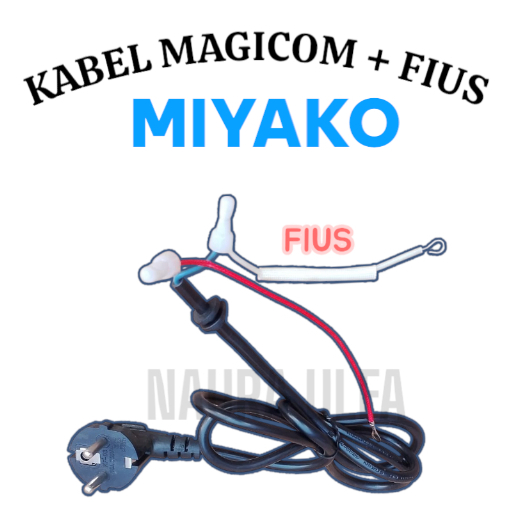 Jual Kabel Rice Cooker Magicom Miyako Universal+ Fuse Original | Shopee ...