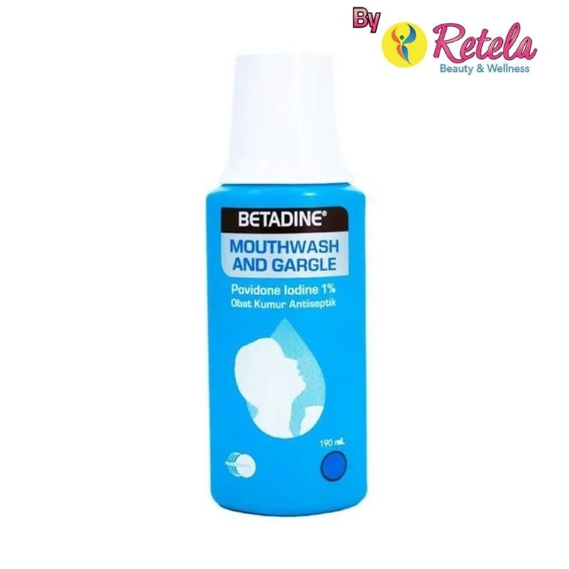 Jual BETADINE MOUTHWASH & GARGLE 190ML | Shopee Indonesia