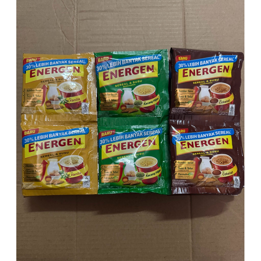 Jual Energen 1Renceng isi 10Sachet | Shopee Indonesia