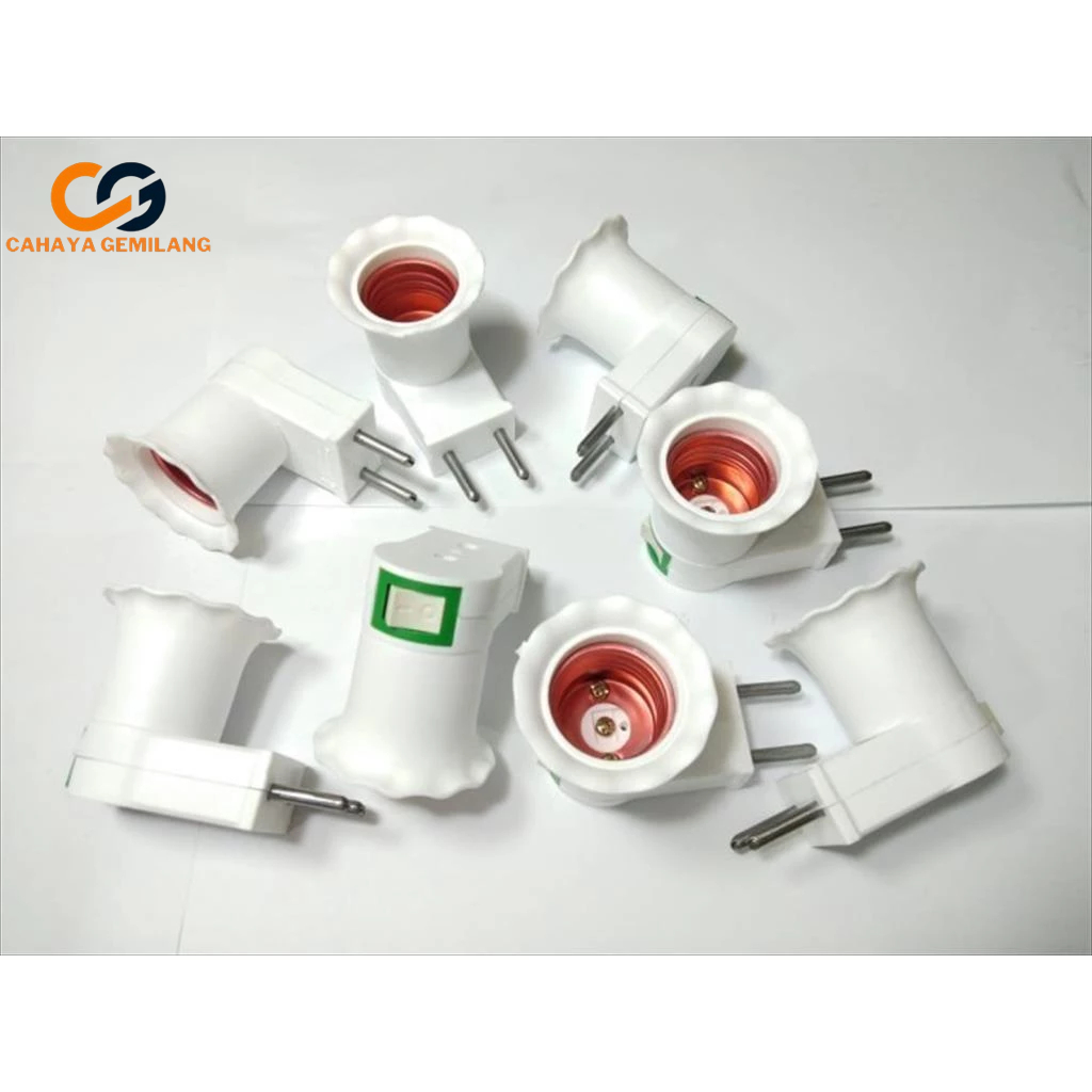 Jual CGP FITTING COLOK SAKLAR E27 / FITTING LAMPU + SAKLAR MODEL COLOK ...