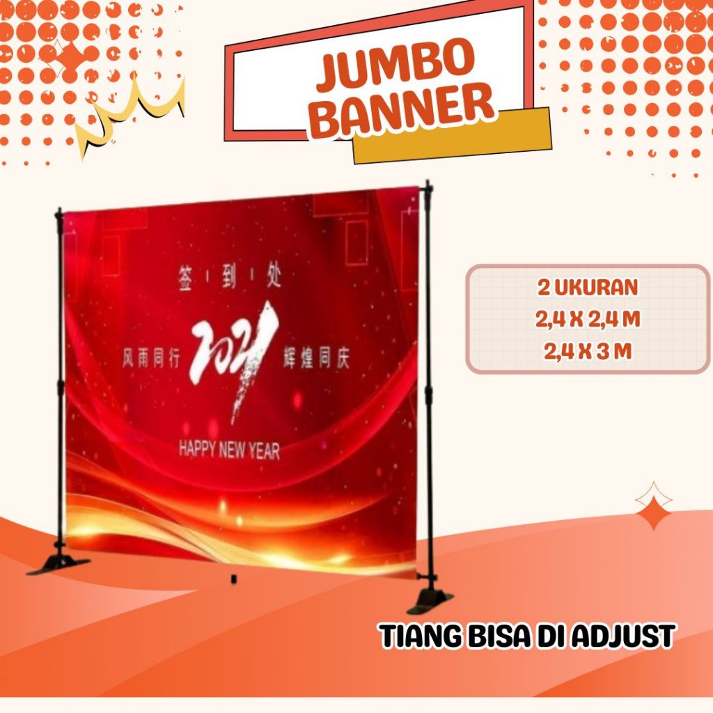 Jual Jumbo Banner / Backwall / Backdrop / Giant Banner / Stand Banner ...