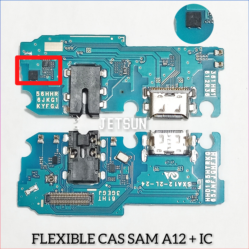 Jual FLEXIBLE CAS SAMSUNG A12 / A125 + IC (NEW) | Shopee Indonesia