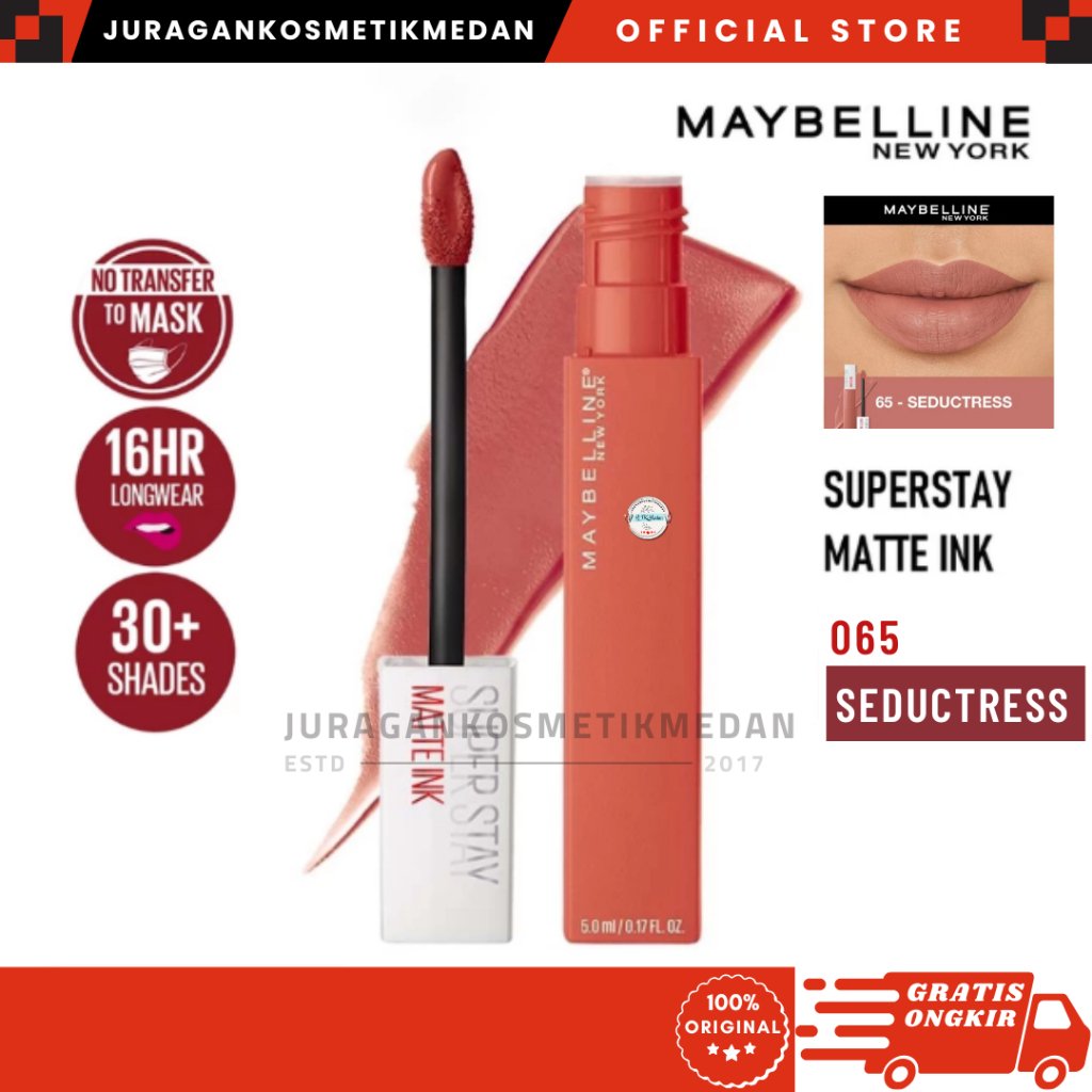 Jual MAYBELLINE LIPSTICK SUPERSTAY MATTE INK GROUNDBREAKER SEDUCTRESS ...