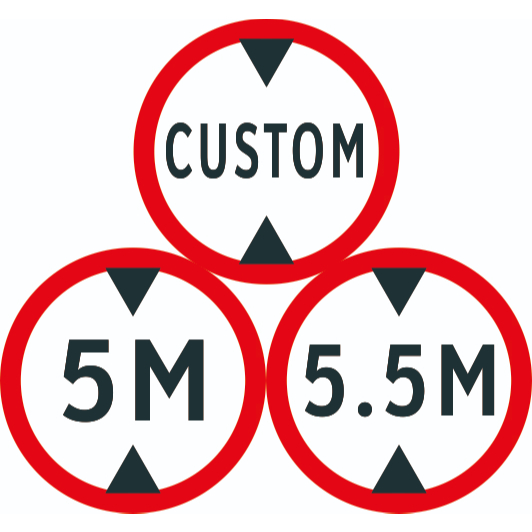Jual STICKER & ACP SIGN RAMBU K3 DISHUB SAFETY BATAS KETINGGIAN 5m ...