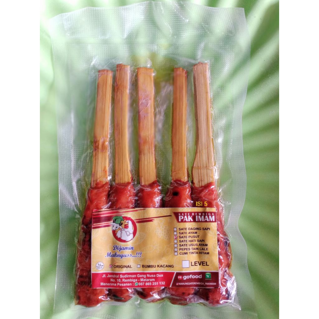 Jual Sate Pusut Ayam Super Tanpa Kelapa | Shopee Indonesia